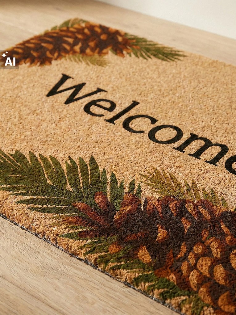 Sinsay - Rohožka s nápisem Welcome - vícebarevná