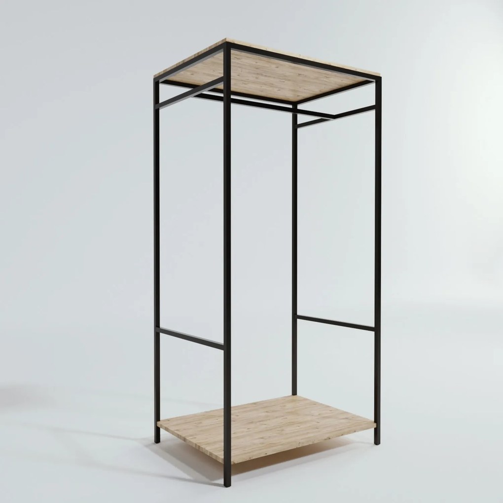 Kalune design Otevřená šatní skříň ANSBACH 170x100 cm