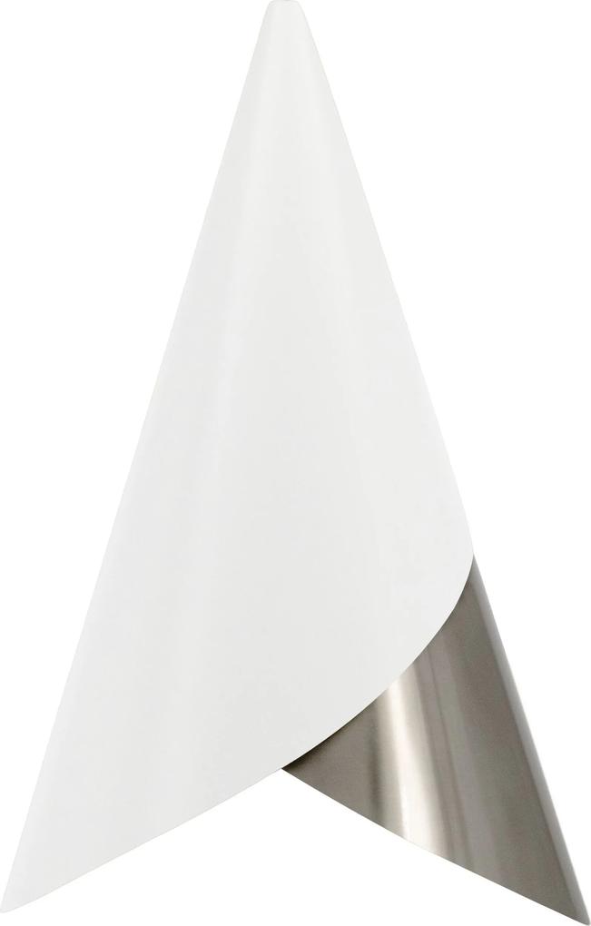 Závěsná lampa Cornet šedo-stříbrná