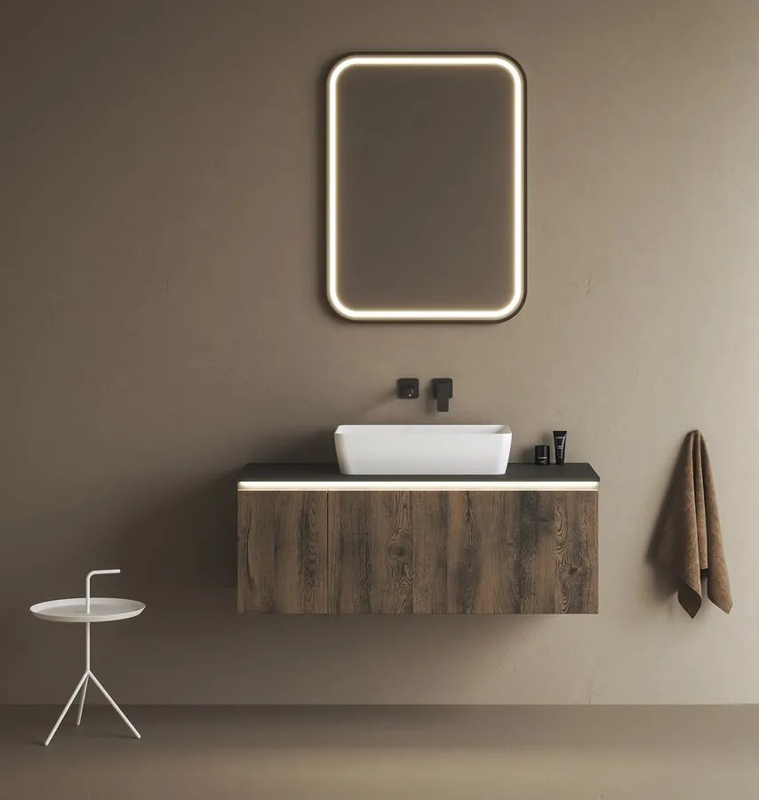 Sapho Sapho, LOREA skříňka s dvojumyvadlem 161x46x51,5cm (70+20+70cm), bílá matná, LE070-3131-07