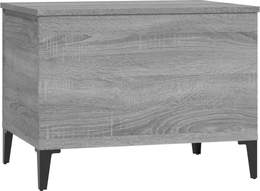 vidaXL Konferenční stolek 60x44,5x45 cm kompozitní dřevo [819578] Barva: kouřový dub
