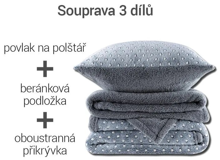 Beránková souprava POLKA 3 ks