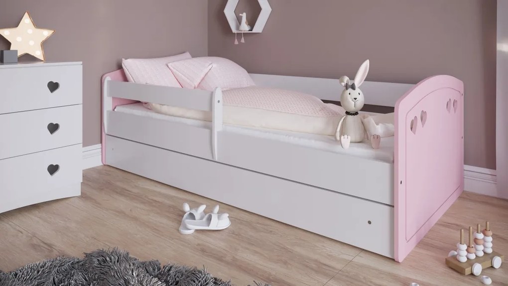 Dětská postel Julia mix růžová