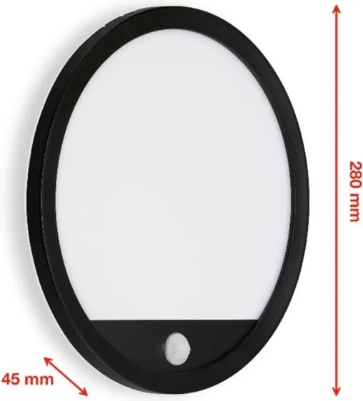 Telefunken 313705TF-LED Venkovní svítidlo se senzorem LED/15W/230V IP44