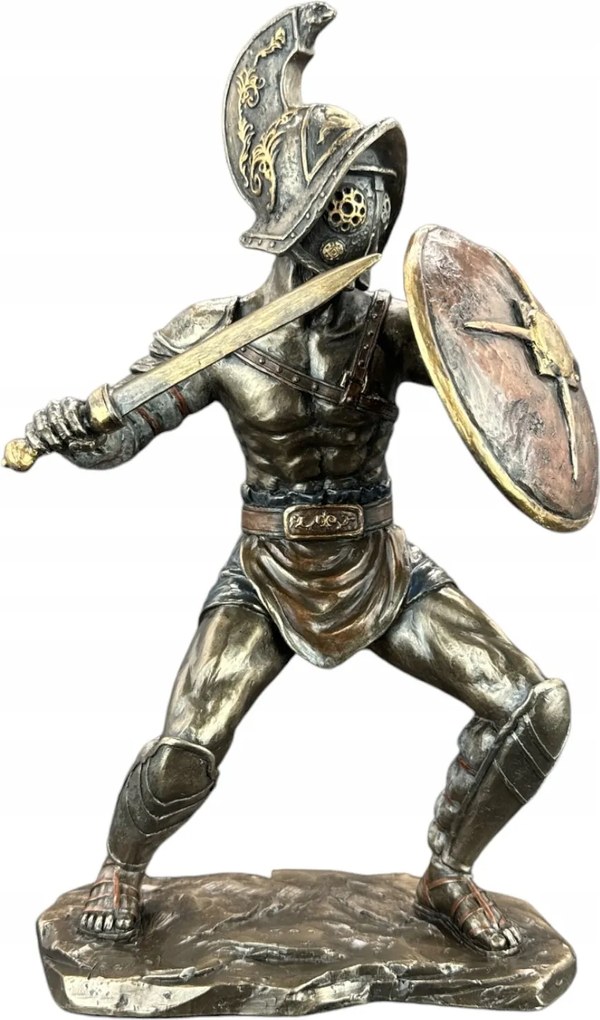 Figurka Soška Gladiator Murmillo s terčem Veronese WU77526A4