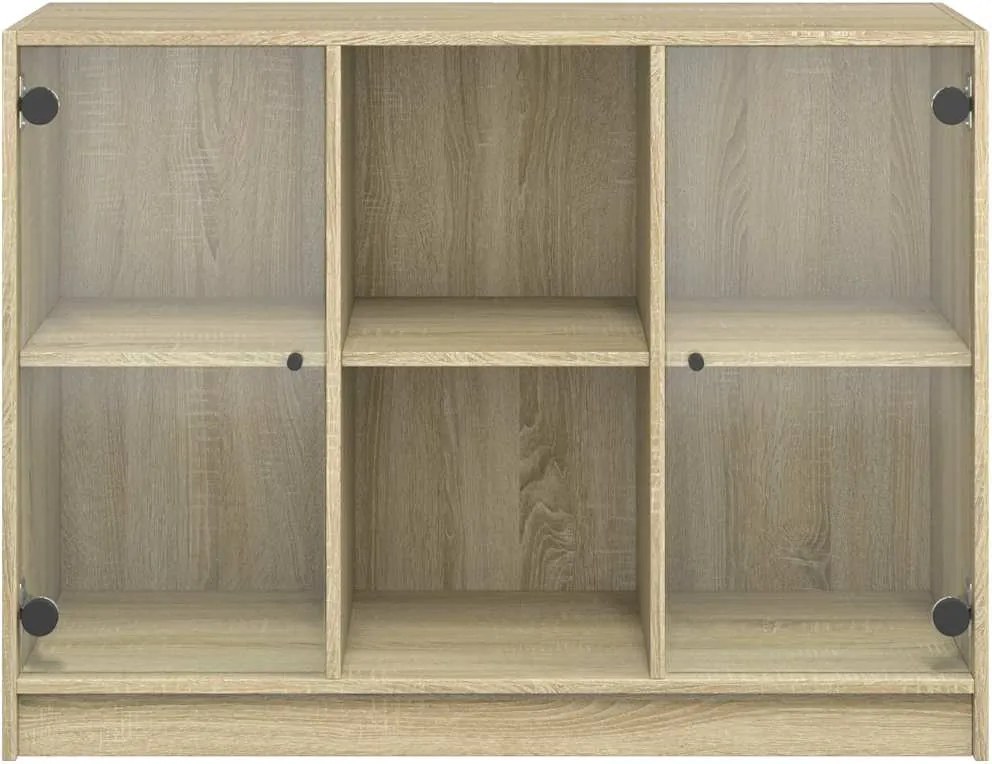 Příborník dub sonoma 102 x 37 x 75,5 cm kompozitní dřevo 3295873