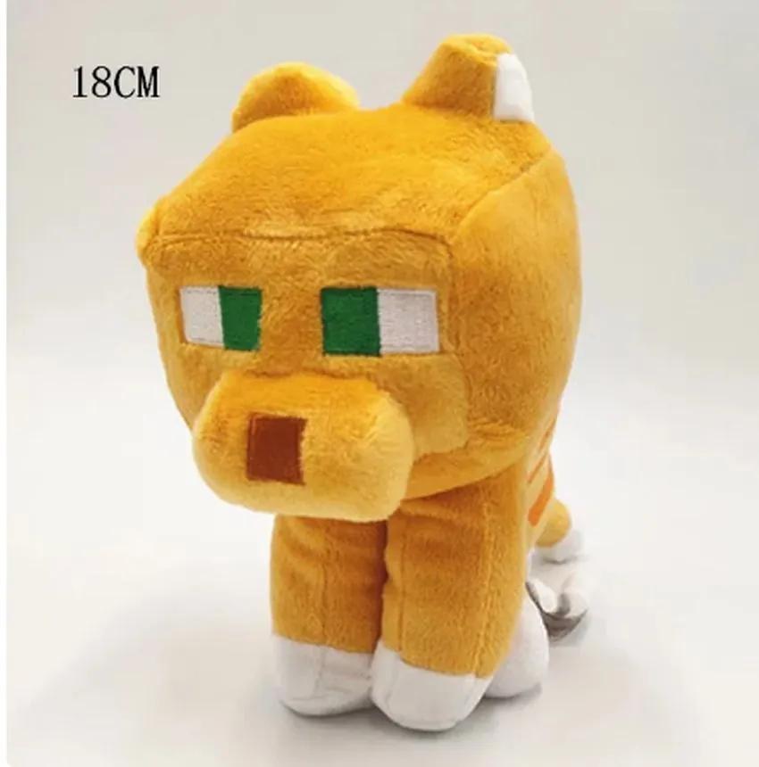Minecraft plyšová zlatá kočka 18 cm