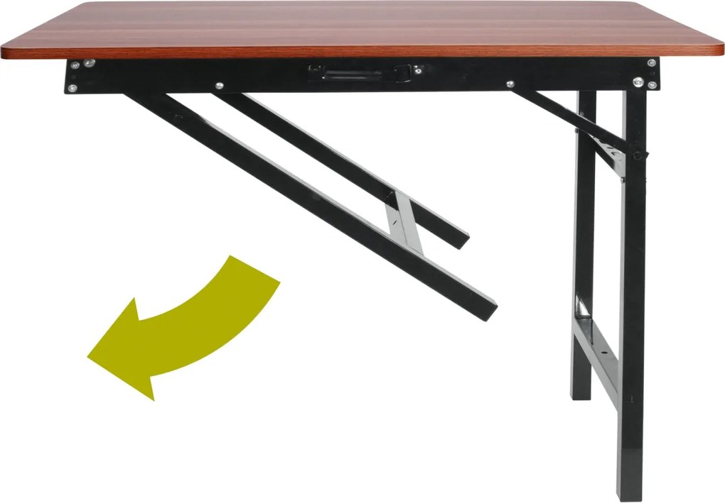 Stůl pracovní skládací, 100x60x80cm(d/š/v), nosnost až 100kg