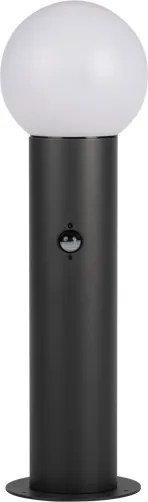 Kanlux 46084-Venkovní lampa se senzorem STONO 1xE27/15W/230V 50 cm IP65 antracit