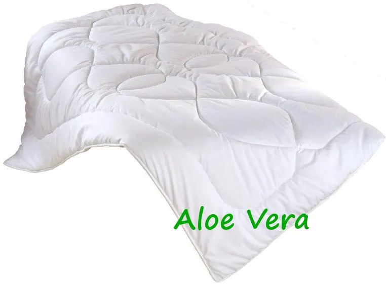 SET Přikrývka Aloe Vera 140x200cm zimní 1300g + Polštář UNICO AloeVera 70x90cm 900g
