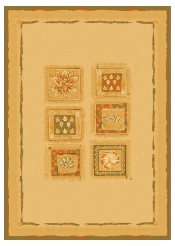 Kusový koberec Palermo béžový, Velikosti 80x150cm