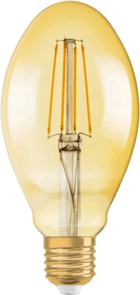 OSRAM LED žárovka 1906 Oval 40, E27, 4 W, 470 lm, 2400 K, jantarová