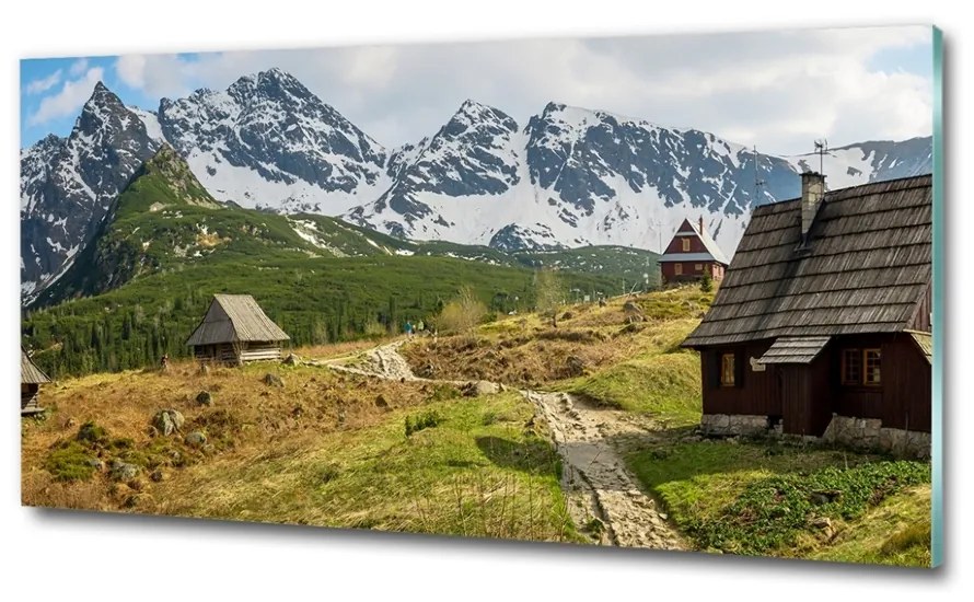 Wallmuralia Foto obraz sklo tvrzené Západní Tatry 100x50