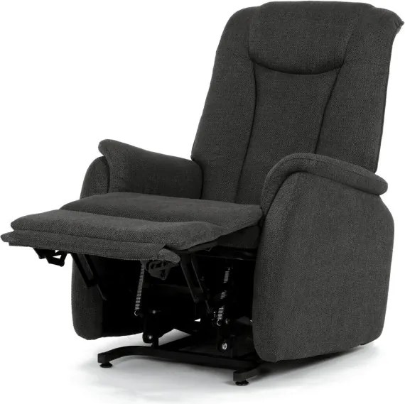 Polohovací křeslo šedé, elektrické TV-L8963 GREY2