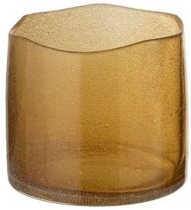 Vázička s bublinkami ve skle  - ∅ 13*13 cm