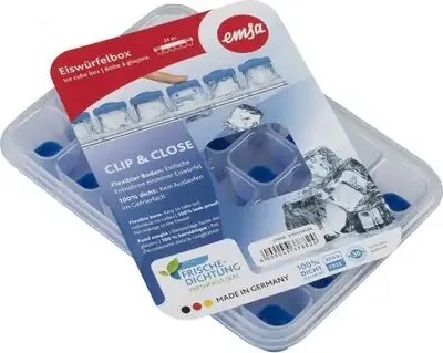 Emsa ClipClose Forma na led modrá / 24 kostek