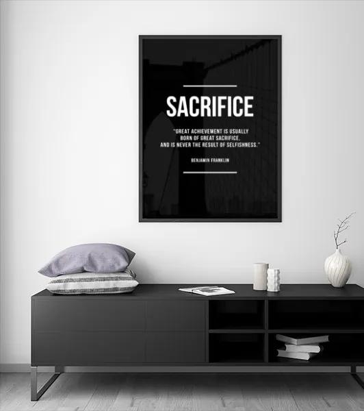 Pixada Sacrifice - Motivační obraz Velikost: B2 - 50x70 cm, Volba rámu: plakát bez rámu