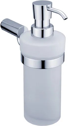 BORMO dávkovač tekutého mýdla matné sklo, chrom (BR 11031W-26)