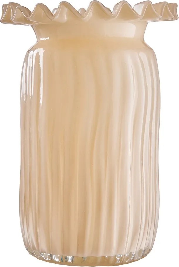CREAM Váza 23 cm - krémová