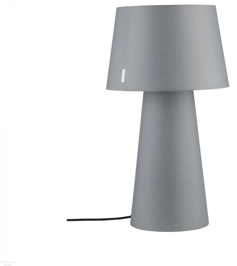 Paulmann 79735 Neordic Kelt, podlahová lampa lampa z šedé textilie, 1x20W E27, výška 62cm