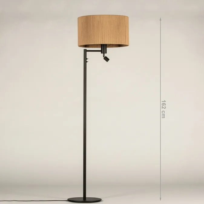 Stojací designová lampa La Scale Seil Nuo and Black