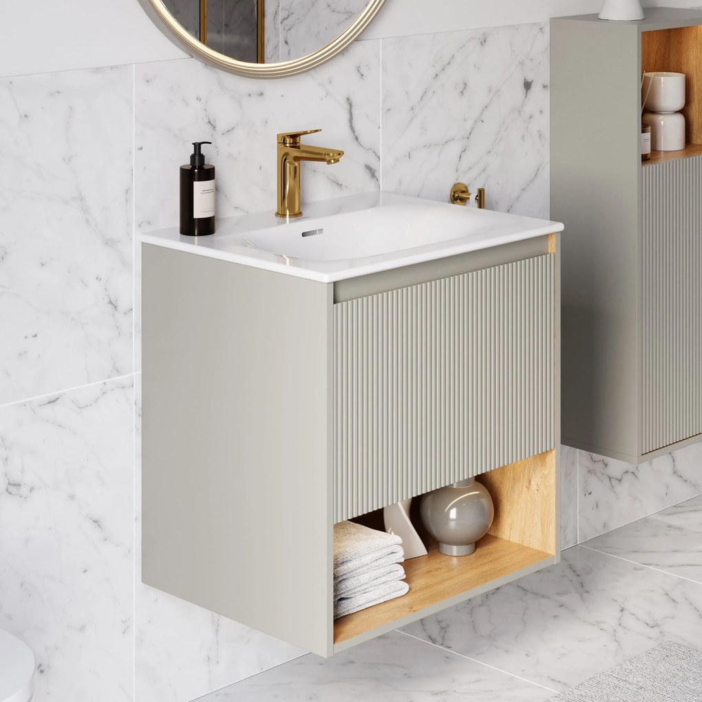 Umyvadlo Duravit s toaletní skříňkou BELDIVO 60 cm