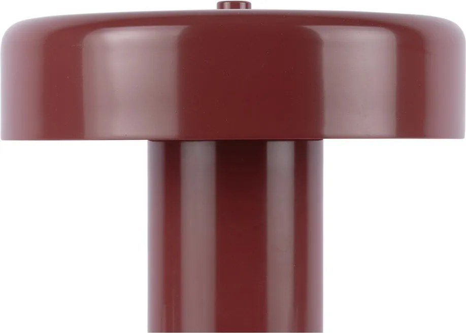 Vínová kovová stolní lampa (výška 26 cm) Riqueza Palo – Leitmotiv
