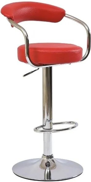 Barová židle KROKUS C231 - červená