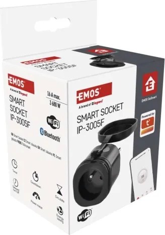 WiFi zásuvka IP44 EMOS GoSmart IP-3005F P5552