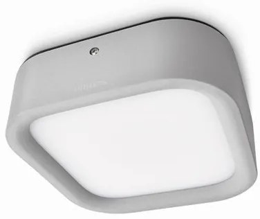 LED Venkovní stropní a nástěnné svítidlo Philips Puddle 17269/87/16 šedé