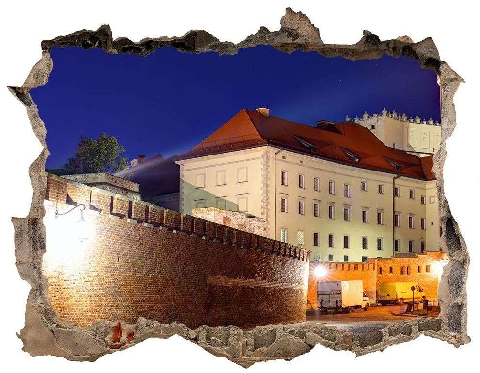 Wallmuralia Fototapeta díra na zeď 3D Krakov Polsko 95x64 cm