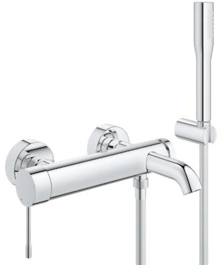 Vanová baterie Grohe Essence New se sprchovým setem 150 mm chrom ...