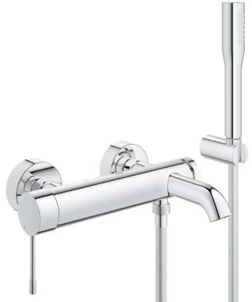 Vanová baterie Grohe Essence New se sprchovým setem 150 mm chrom ...