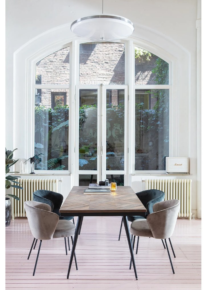 BePureHome Jídelní židle ADMIT temně modrá 800172-SA