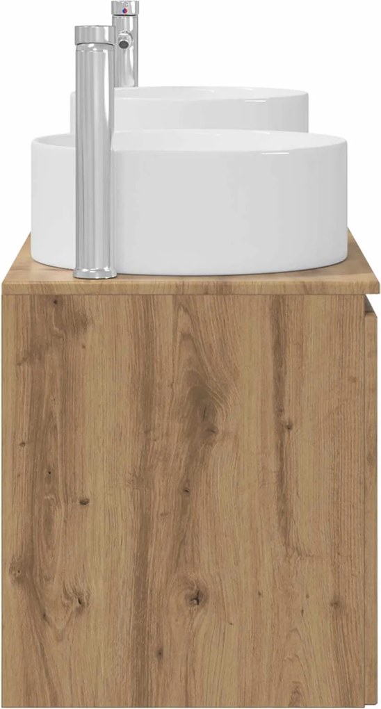 Sada koupelnových skříněk 3 ks Dub artisan 3405736
