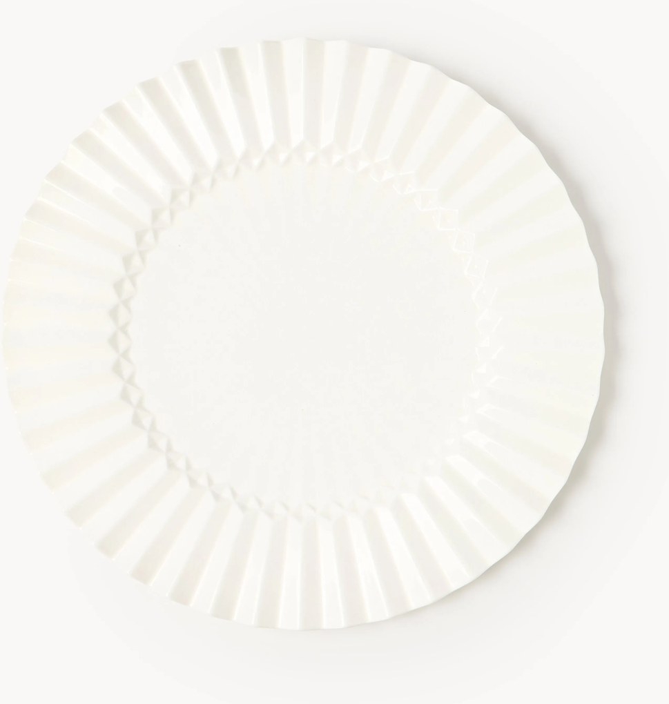 Porcelánový talíř s reliéfním vzorem Antonin