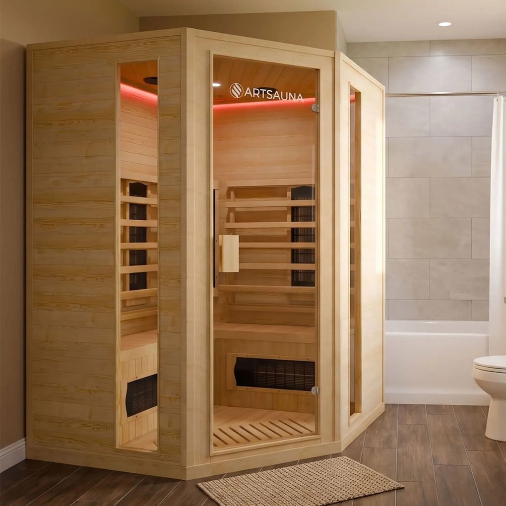 Artsauna Rohová infrasauna Nyborg E150K