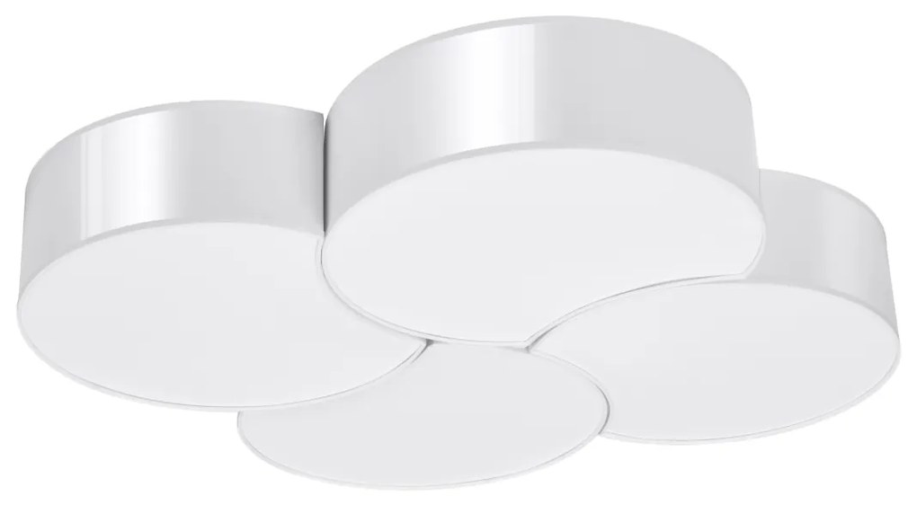 Sollux Lighting Stropní svítidlo CIRCLE 4 bílé