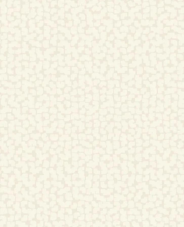 Vliesová tapeta bílá s geometrickým vzorem 312440 | Lepidlo zdarma