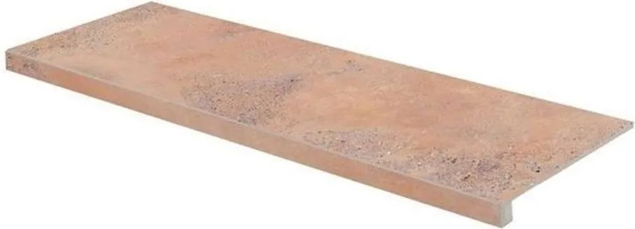 RAKO Craft - Schodová tvarovka 30x120 cm, pottery hnědočervená DCFVD892