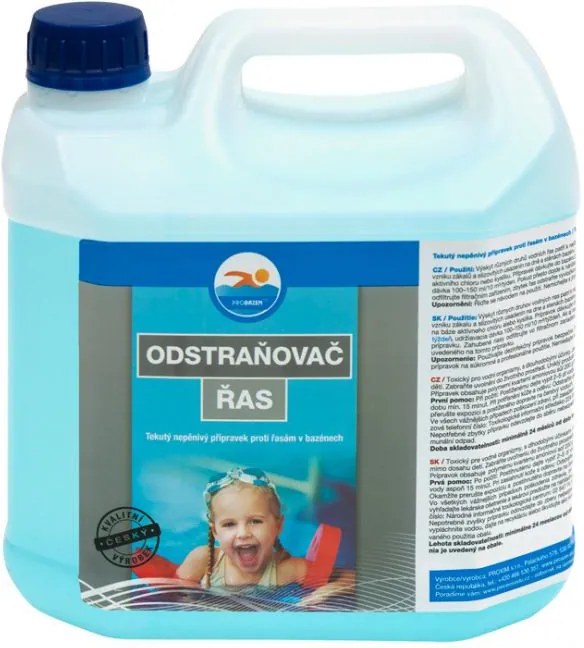 ODSTRAŇOVAČ ŘAS 3 L –  PROBAZEN