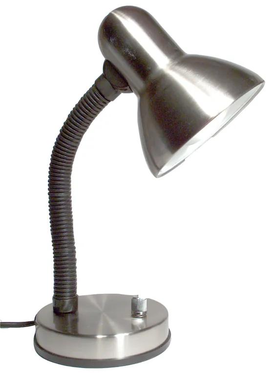 Argus Kadet stolní lampa matný chrom max. 1x40W E27 se stmívačem KadetMCRS