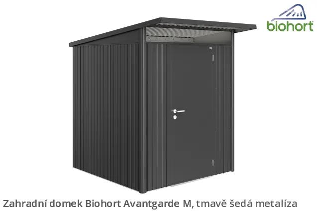 Biohort Zahradní domek AVANTGARDE A4-1K Barva: šedý křemen metalíza