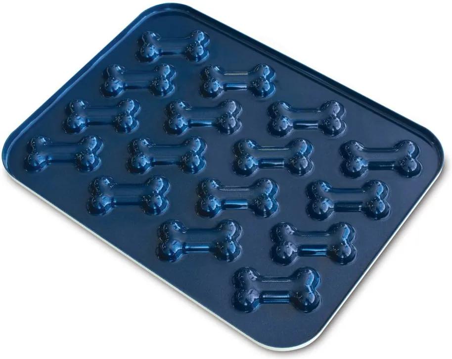 Modrá forma na pečení psích sušenek ve tvaru kosti Nordic Ware