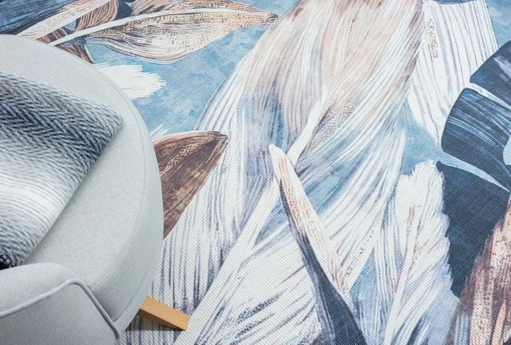 My Flair, Kusový koberec Isak CA30020 blau – na ven i na doma, 160x230, vícebarevná, chodba / předsíň