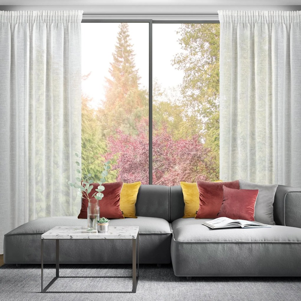 ZÁVĚS NA PÁSCE KELSI 140X270 CM PŘÍRODNÍ