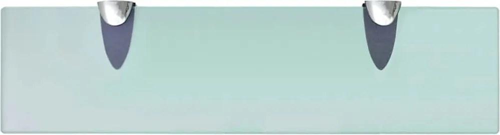 Plovoucí police 2 ks sklo 40 x 10 cm 8 mm 3051495