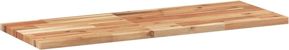 Plovoucí police 3 ks 80 x 30 x 2 cm olejované akáciové dřevo 3279533