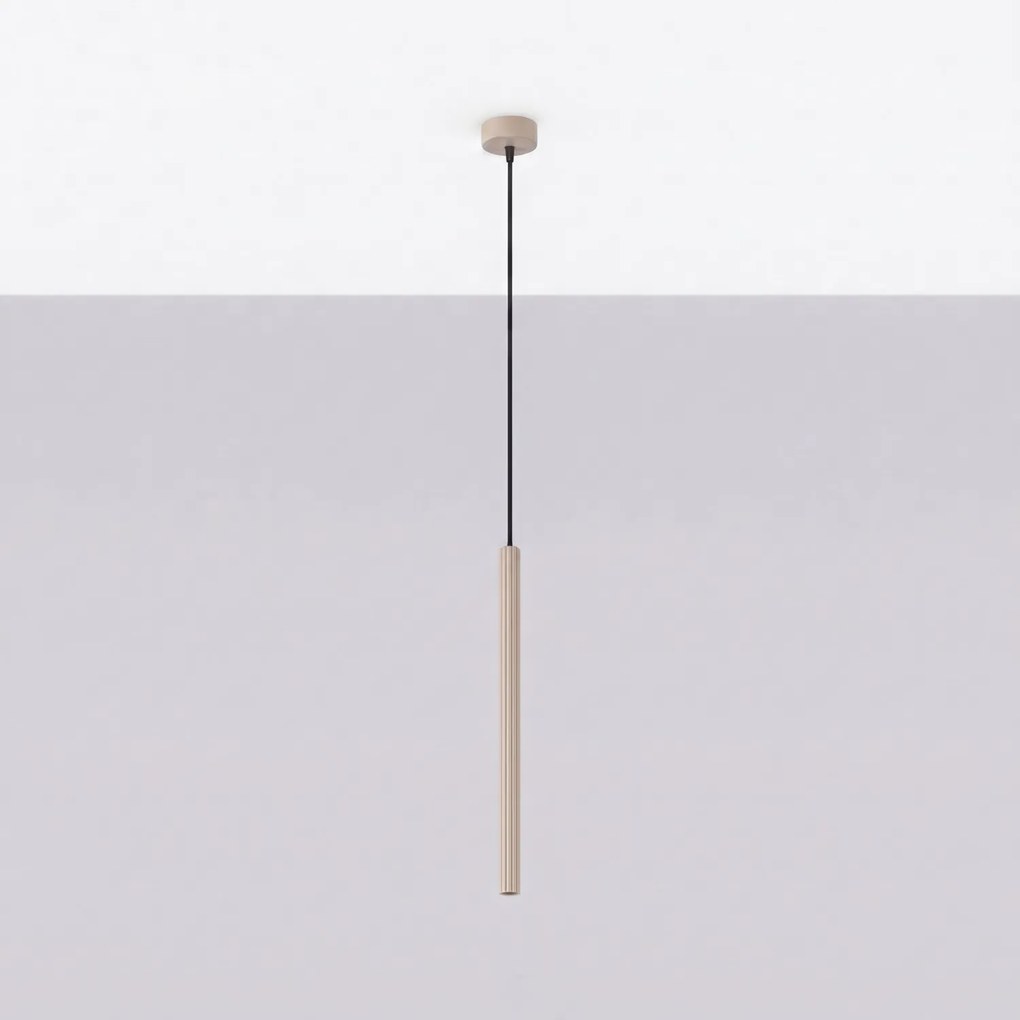 Sollux Lighting Závěsné svítidlo ARCHE 1 taupe