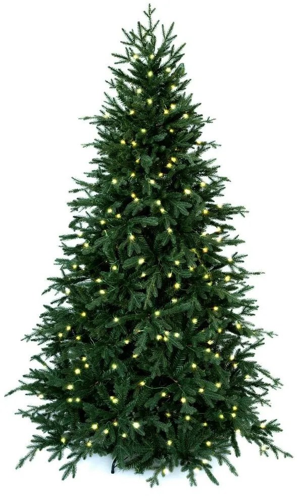 Umělý vánoční stromek 3D Smrk Horský 180cm LED300